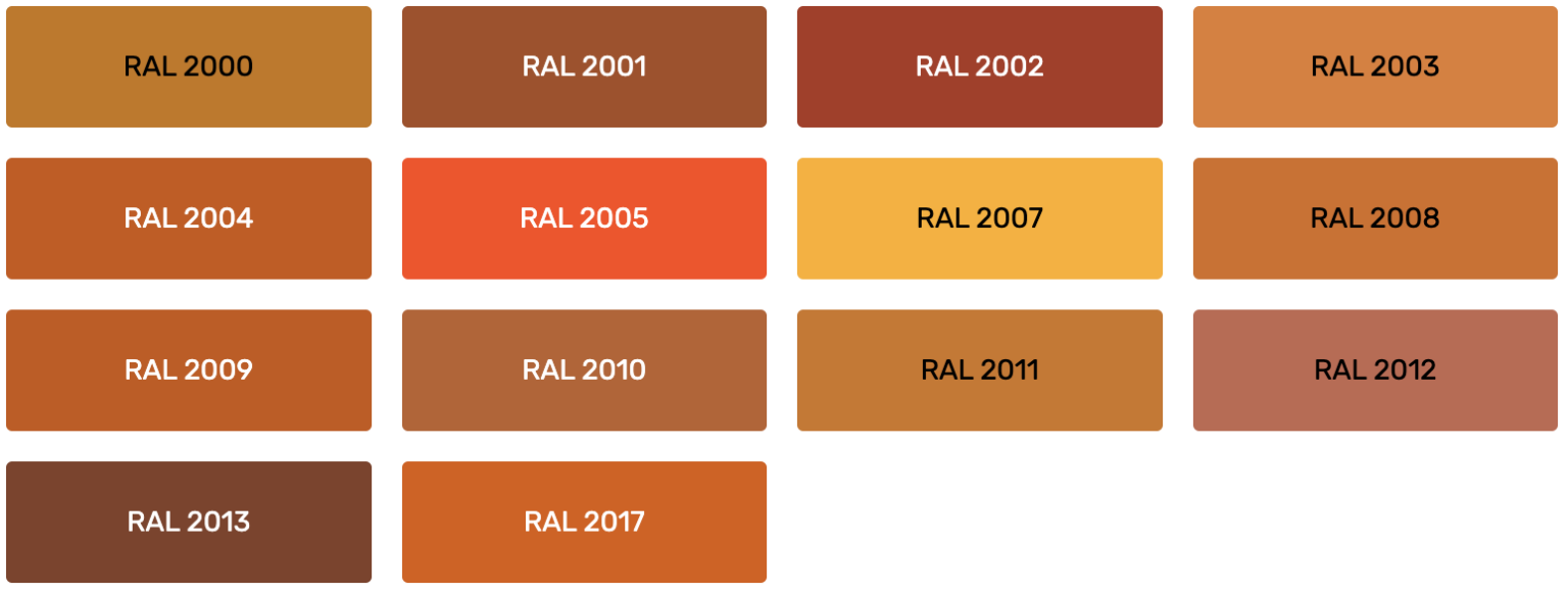 Custom Color Codes - GOAT Custom Golf Carts